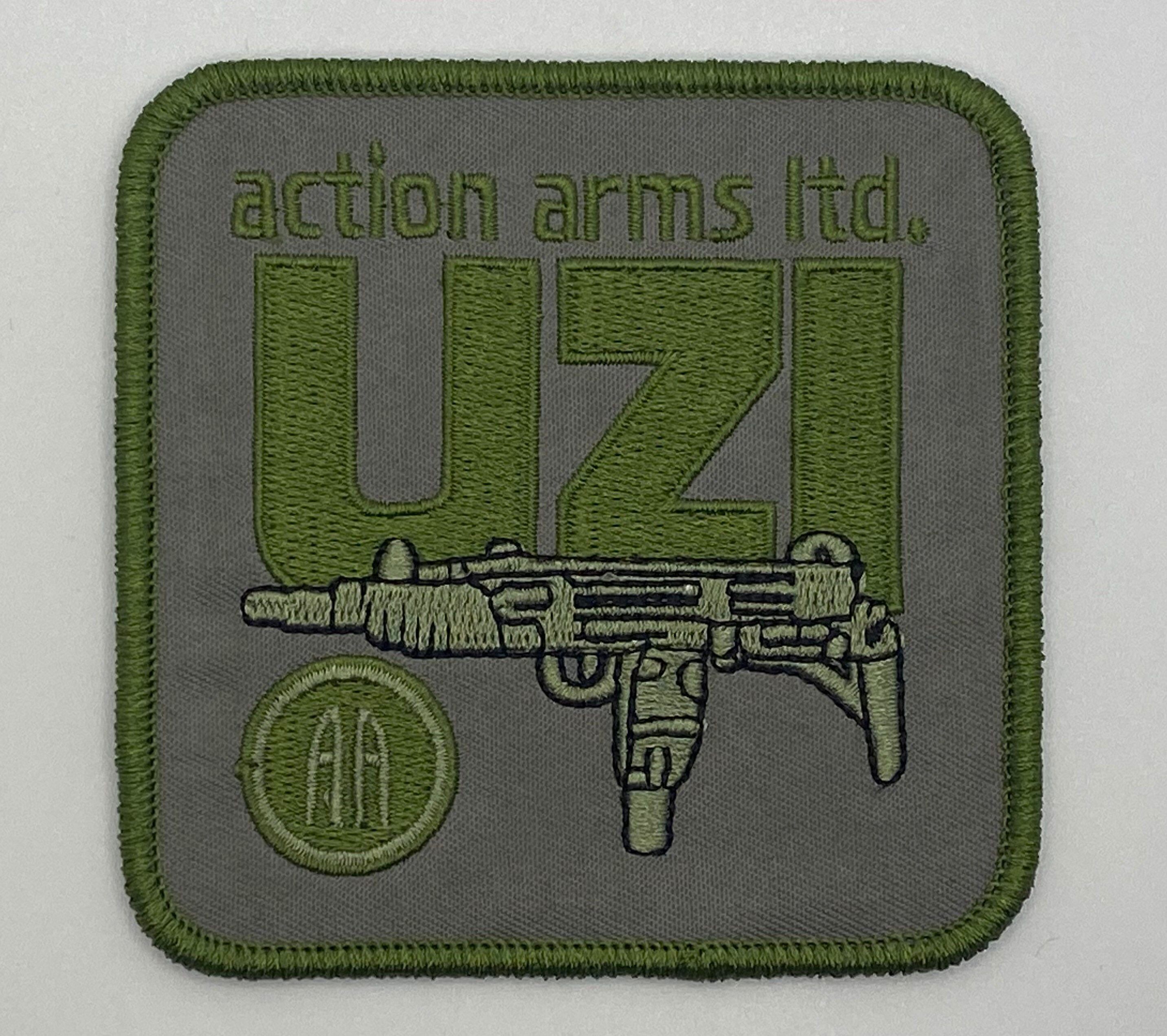 Uzi Action Arms Firearms Patch Iron Guns Vintage Style Retro - Etsy UK