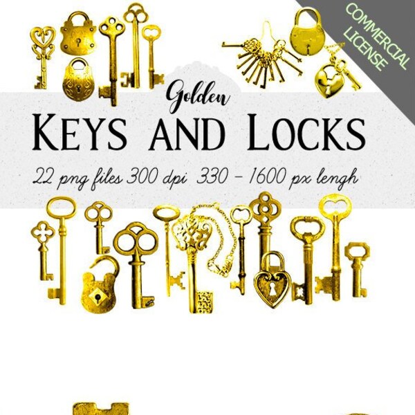 Keys and Locks - Etsy