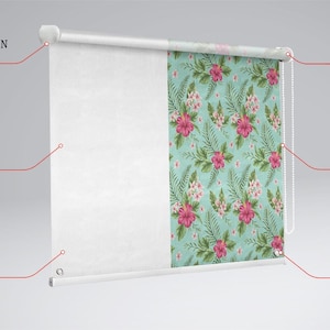 Outdoor Roller Shades, Patterns Patio Roller Blinds, Pink Herringbone ...