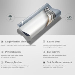 Wall Texture Door Sticker, Carving Door Mural, Texture Door Decals ...