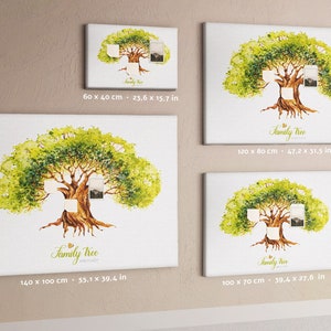 Family Tree Photo Wall Display Student's Notes Board - Etsy