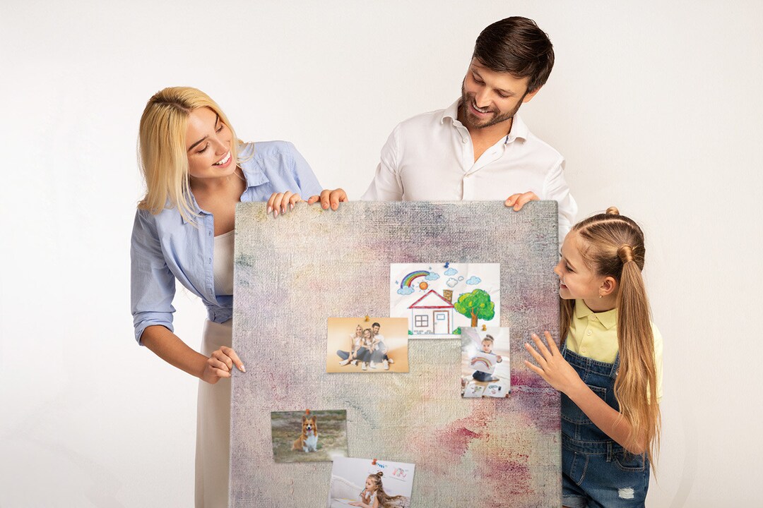 Paint Splashes, Multicolour, XXL Student's Notes Board, Personalized ...