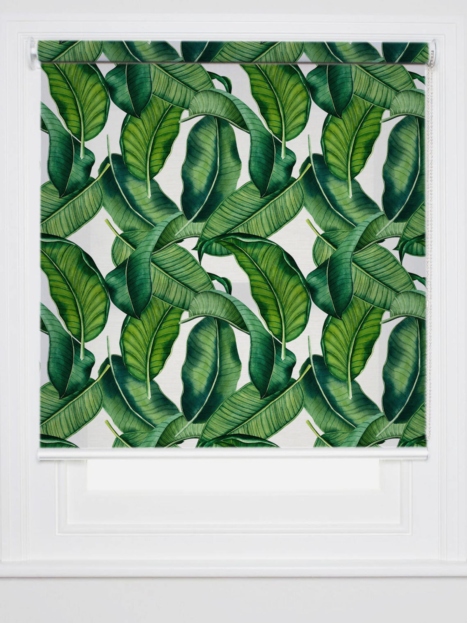 Botanical Leaves Roller Shades Window and Solar Custom Blinds | Etsy