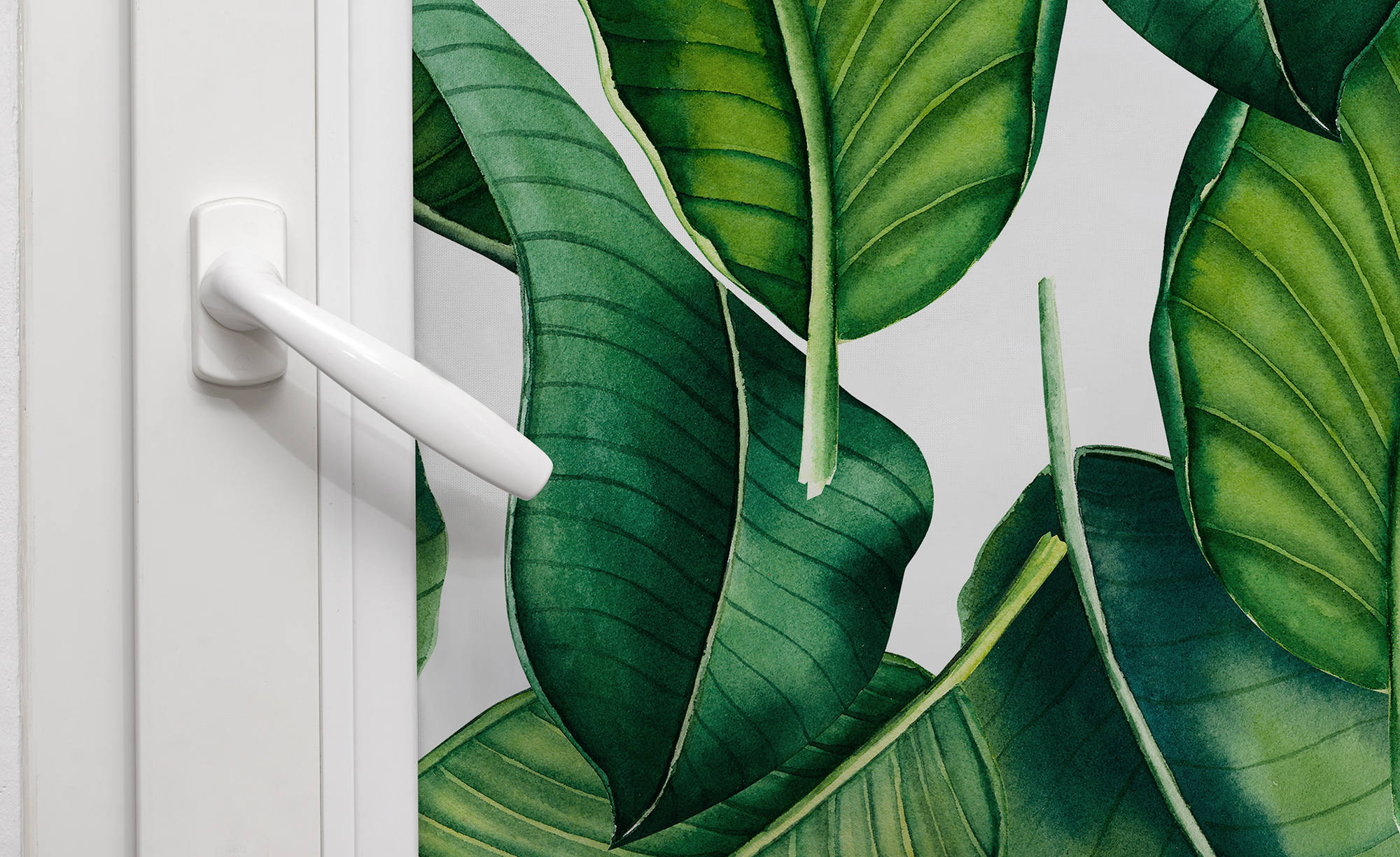 Botanical Leaves Roller Shades Window and Solar Custom Blinds | Etsy