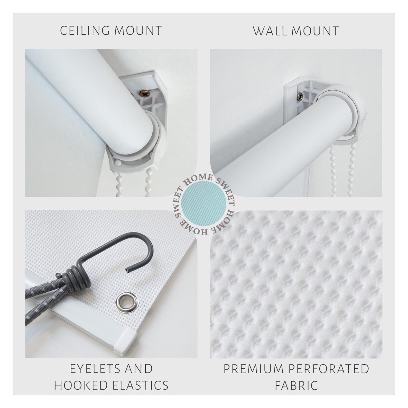 Patio Roller Shades, Patterns Exterior Roller Blinds, Tiles With ...