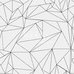 Simple Triangles Removable Wallpaper, Black and White Wall Mural ...