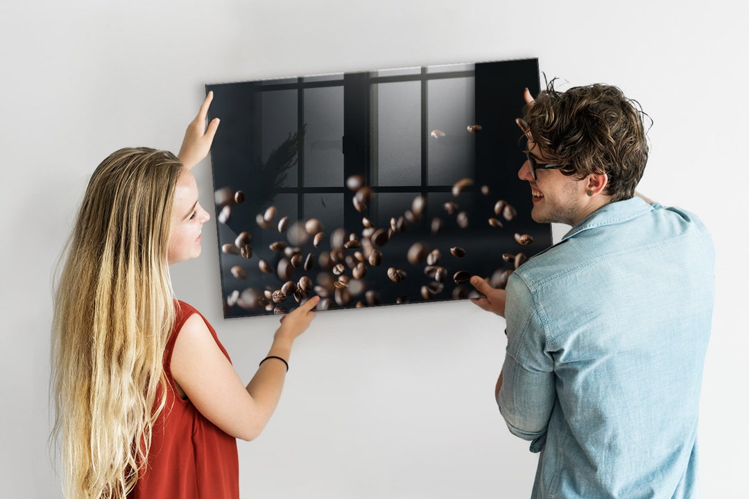 Coffee Beans Display Board, Large Magnetic Board, Multicolour Message ...