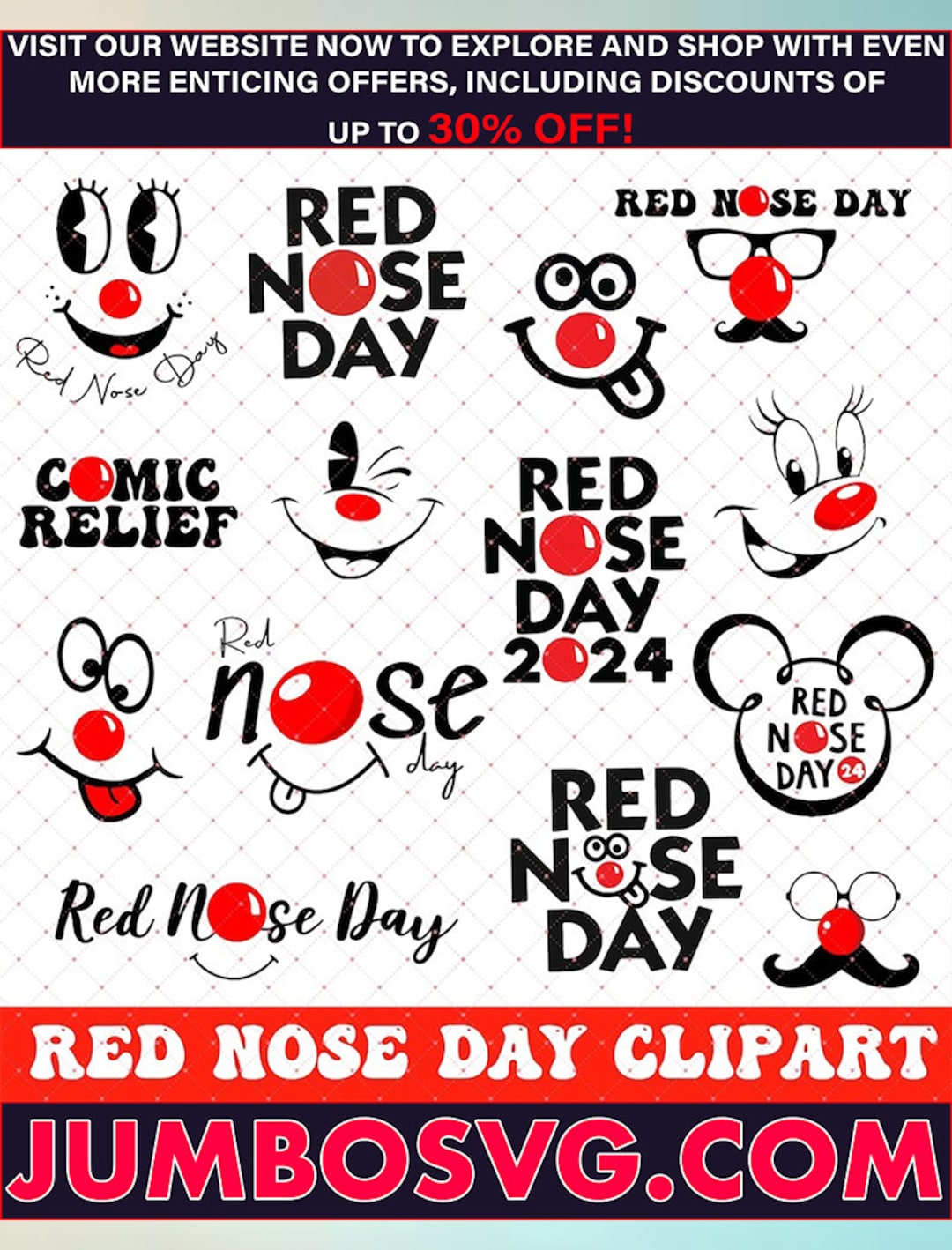 Red Nose Day Png, Red Nose 2024, Decal Red Nose Png, Red Nose Fund ...