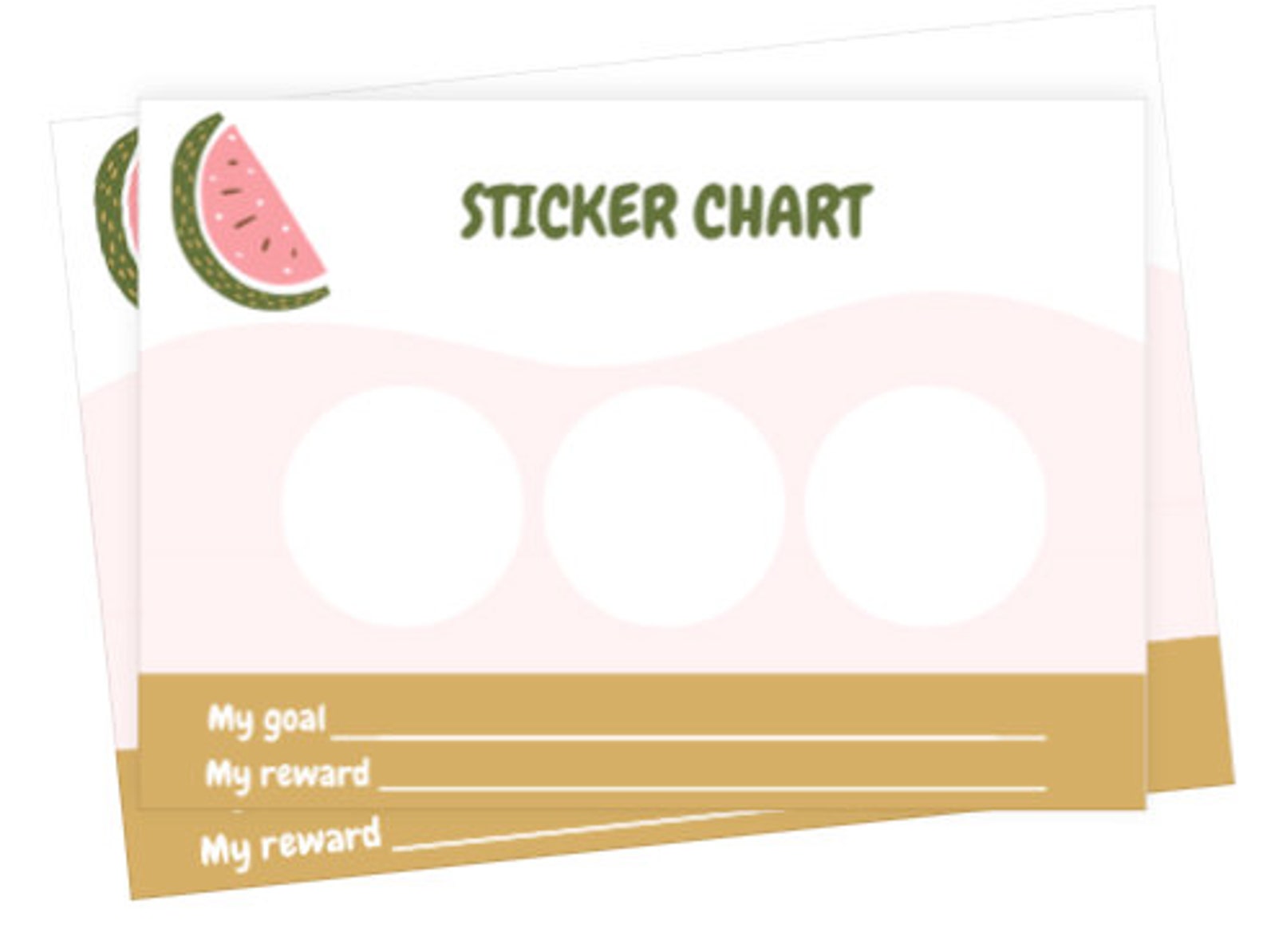 Kids Reward Chart - Kids Sticker Chart - Sticker Chart - Reward Chart ...