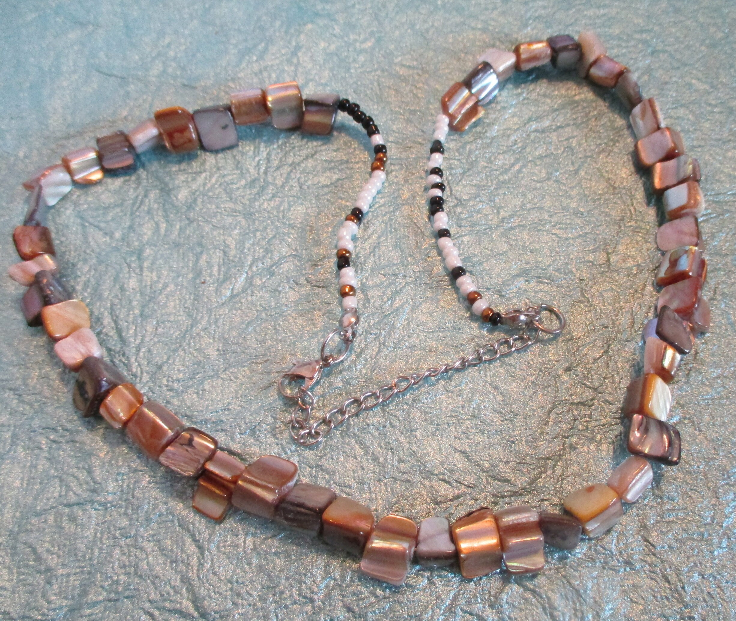 Shell Me A Story: 3 Pc Set Shell Abalone Bone and Turquoise - Etsy