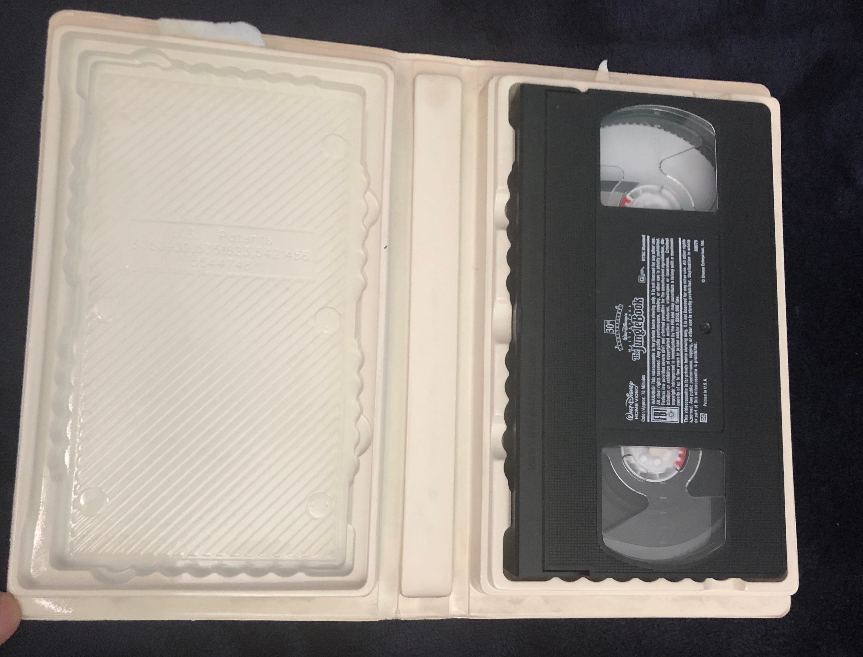 Disneys the Jungle Book VHS - Etsy