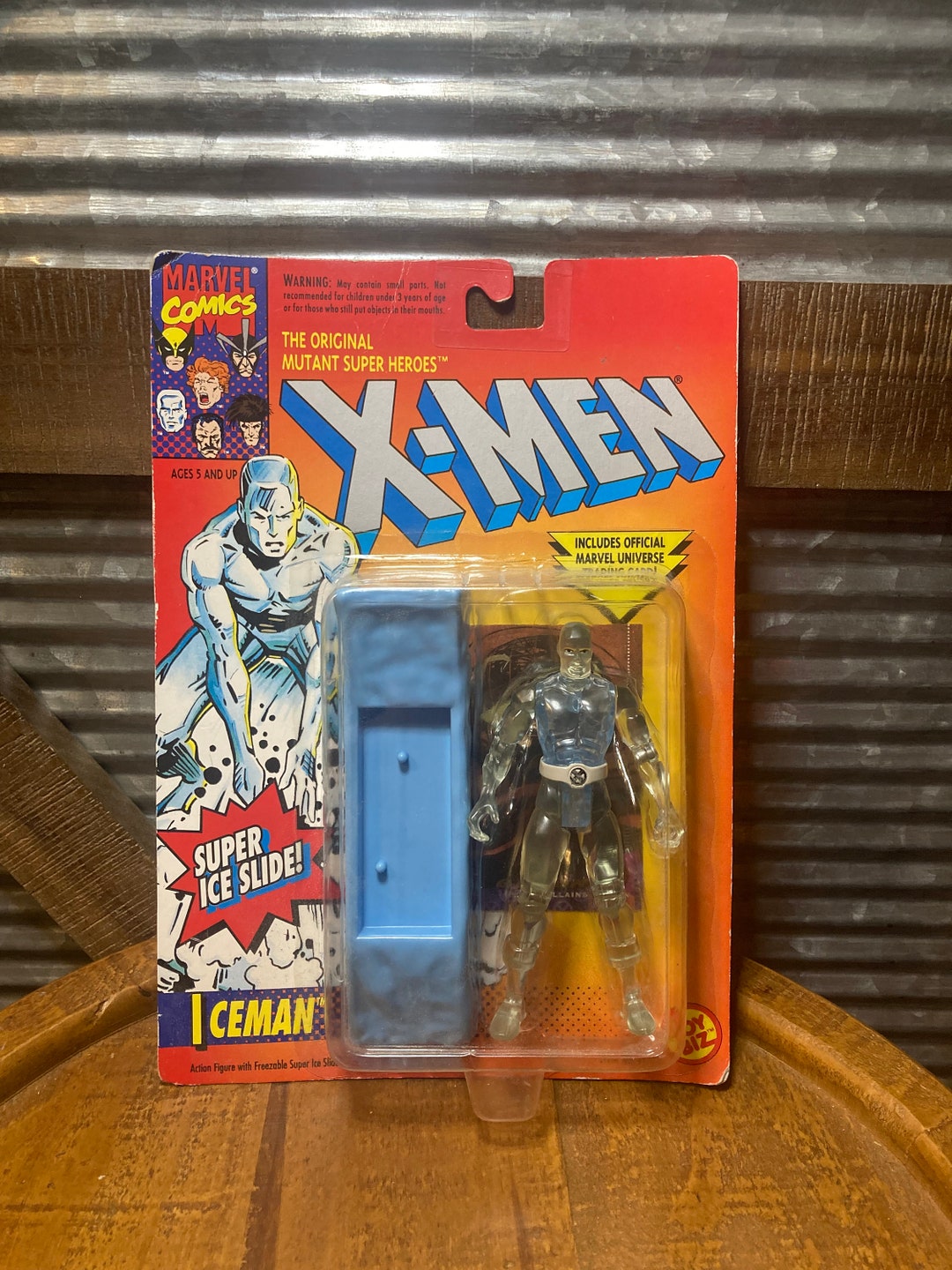 Vintage X-men Iceman Action Figure - Etsy