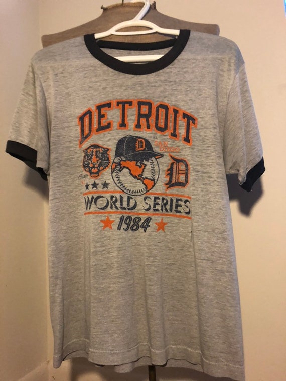 1984 vintage Detroit Tigers World Series tshirt - Gem