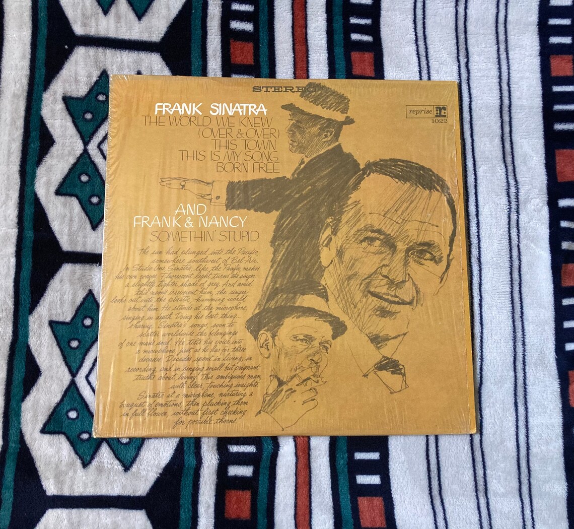 Frank Sinatra The World We Knew vinyl record | Etsy