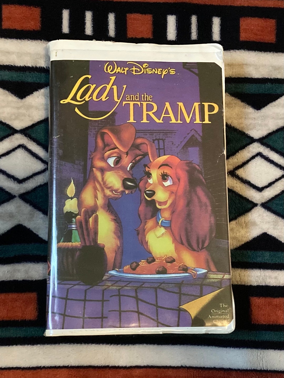 Lady and the Tramp Disney Black Diamond VHS 1987 - Etsy