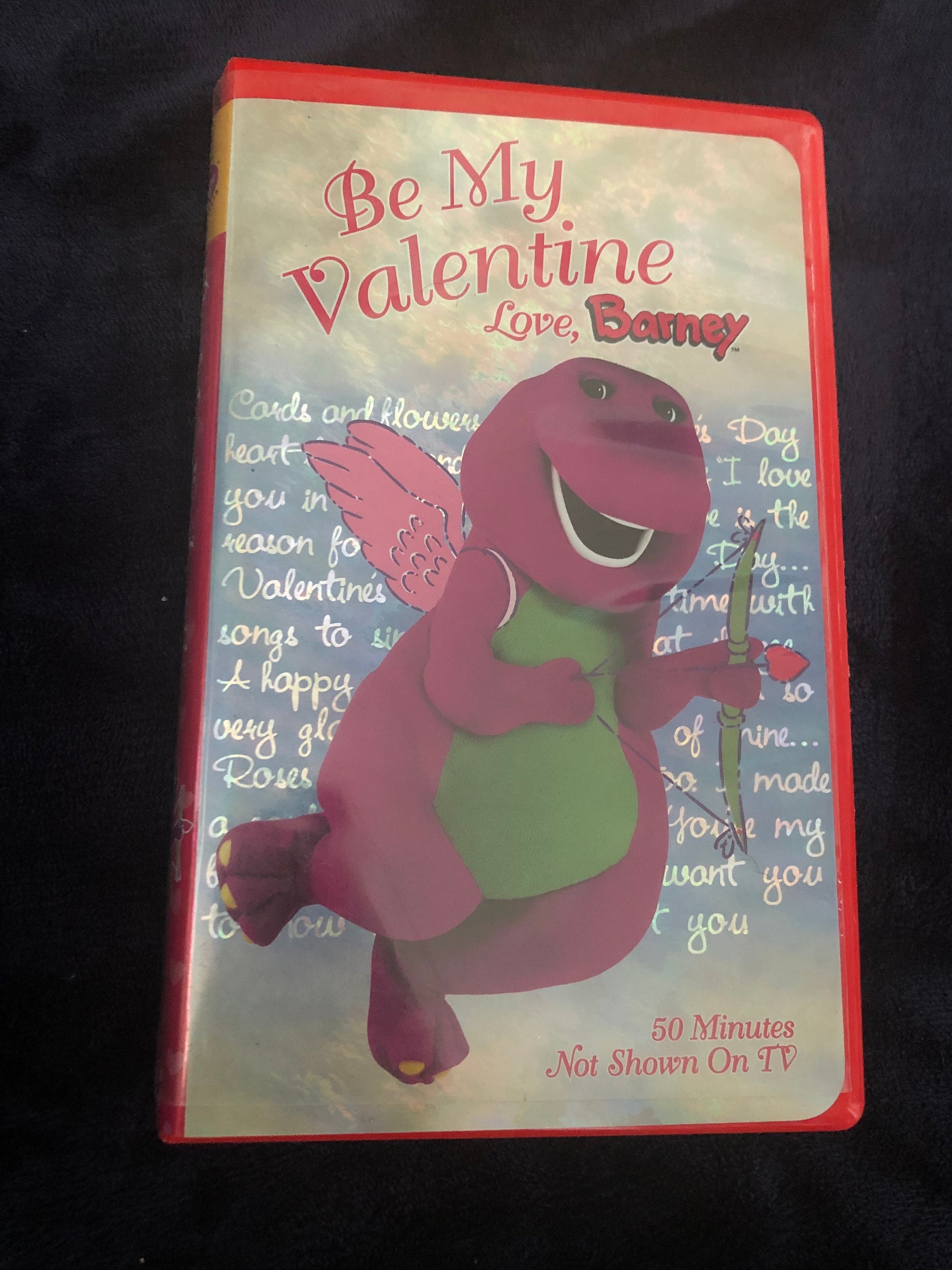 Be My Valentine Love Barney VHS - Etsy Singapore