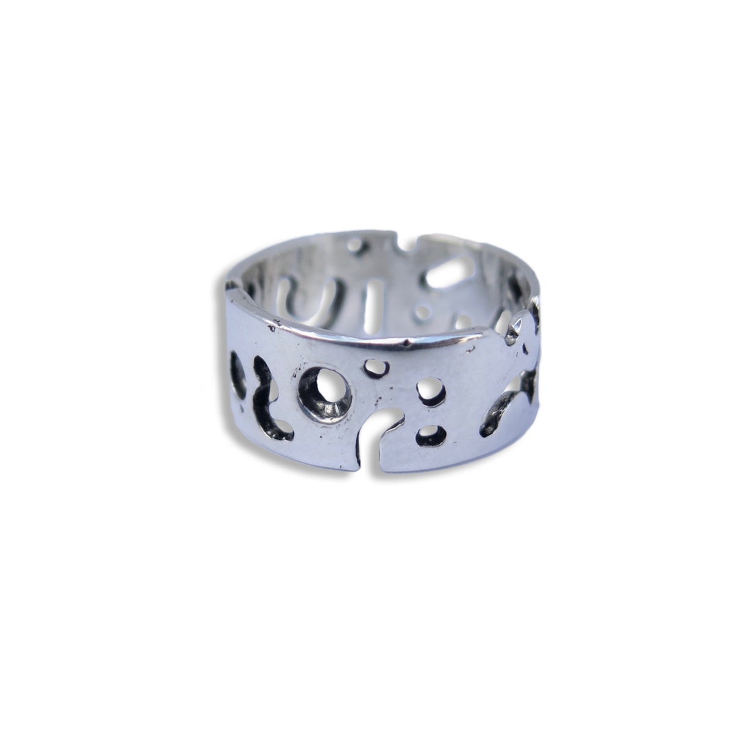 Sterling Silver Bacteria Ring - Etsy