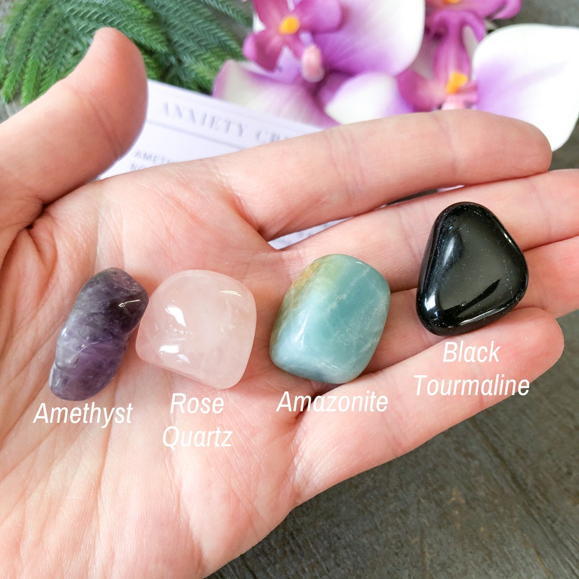 Anxiety Relief Crystal Set Healing Crystals to relieve | Etsy