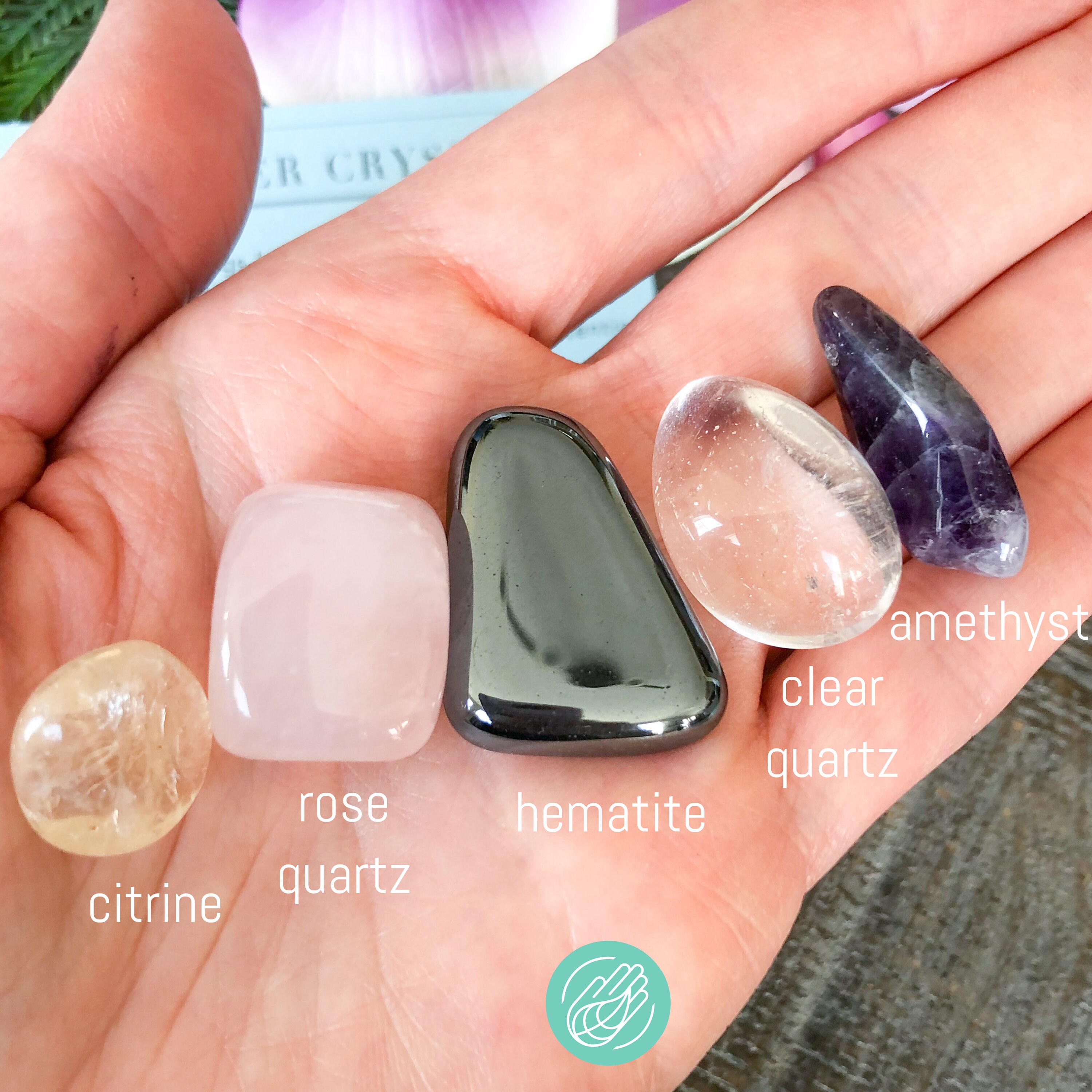 Crystal Set for Beginners 5 Piece Natural Gemstone Starter | Etsy