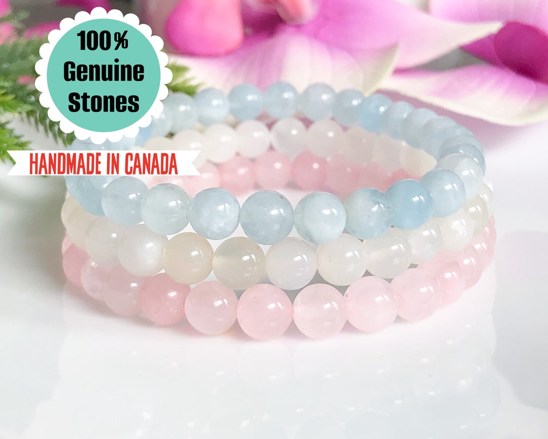 Fertility Bracelet Set, Fertility Crystals Jewelry, IVF Pregnancy ...