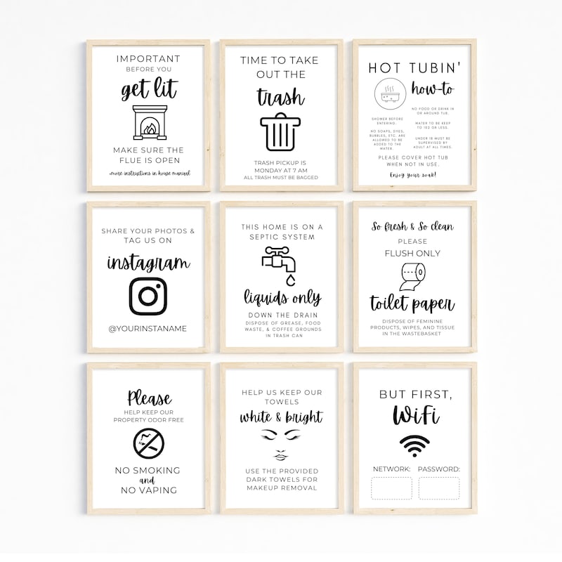 No Liquids in Trash Signs - Etsy