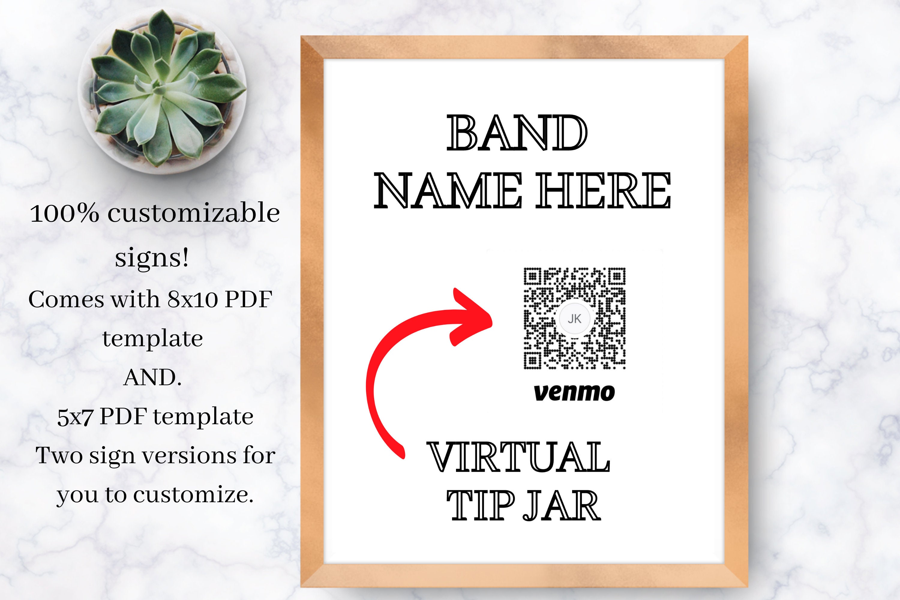 Virtual Tip Jar Sign QR Code Sign Venmo Sign Editable Sign Cashapp Sign ... Virtual Tip Jar Sign QR Code Sign Venmo Sign Editable Sign Cashapp Sign ...