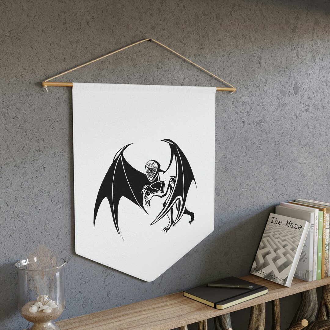 Horror Vampire Winged Monster Scary Tooth Fairy Hanging Wall - Etsy