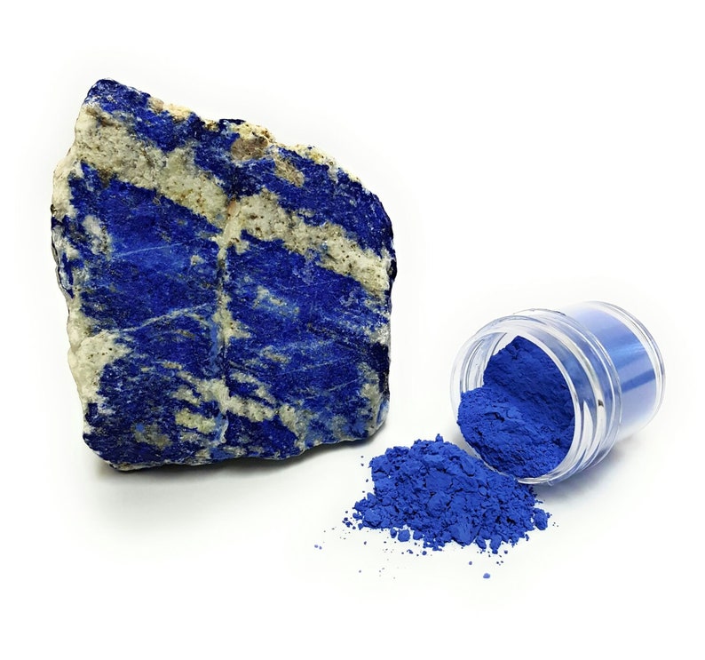 Lapis Lazuli Blue Ultramarine Pigment Powder for Artist's - Etsy Canada