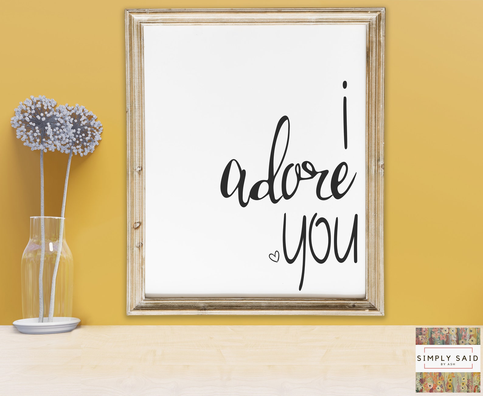 I Adore You SVG | Zip File Containing Svg, Jpg, Png, Dxf, and Eps ...