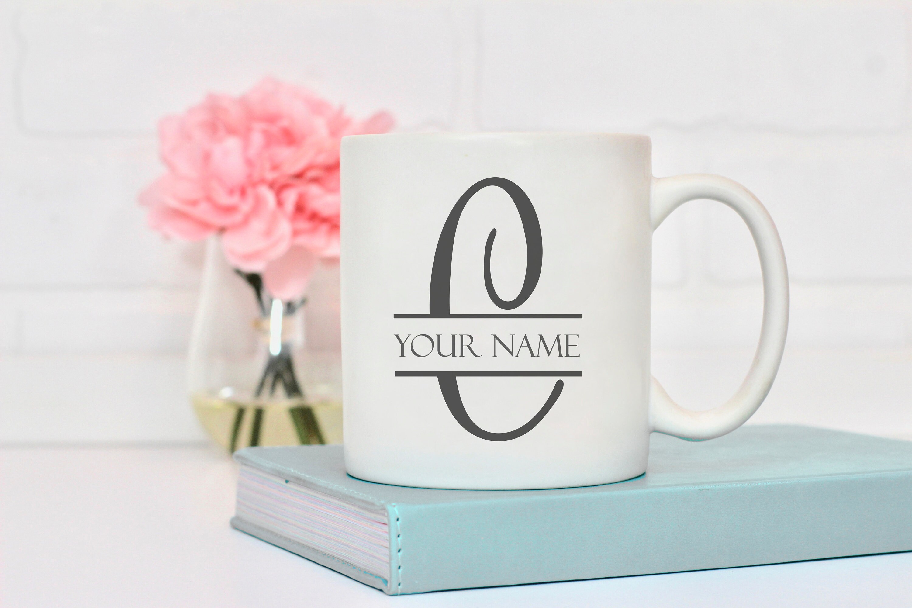 Split Letter C Svg - Split Monogram C Svg - Initial C Svg - Split ...