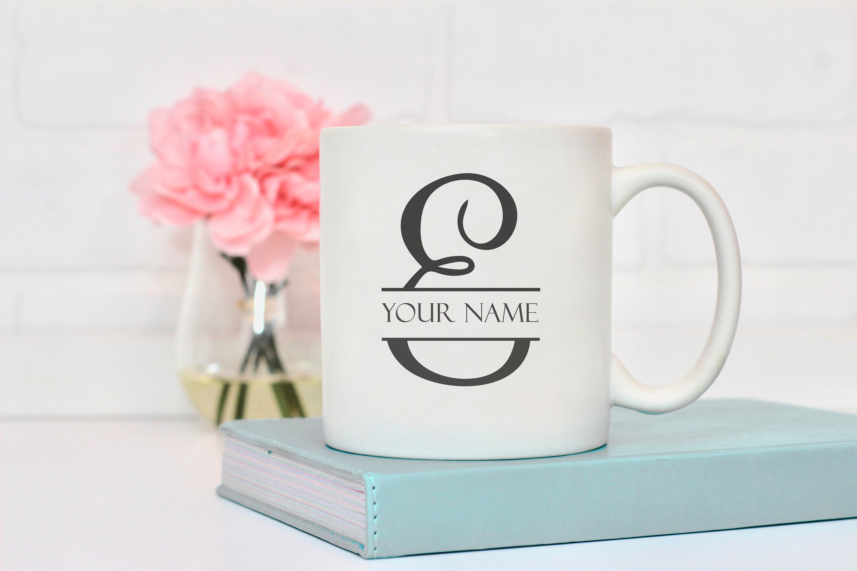 Split Letter E Svg Split Monogram E Svg Initial E Svg Split Initial Svg ...