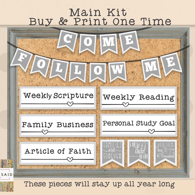 Family Home Evening - Etsy