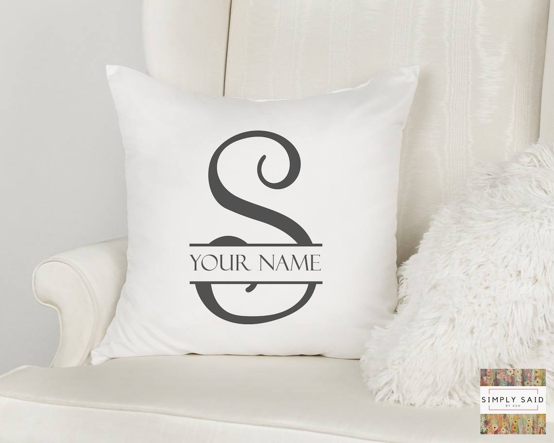Split Letter S Svg - Split Monogram S Svg - Initial S Svg - Split ...