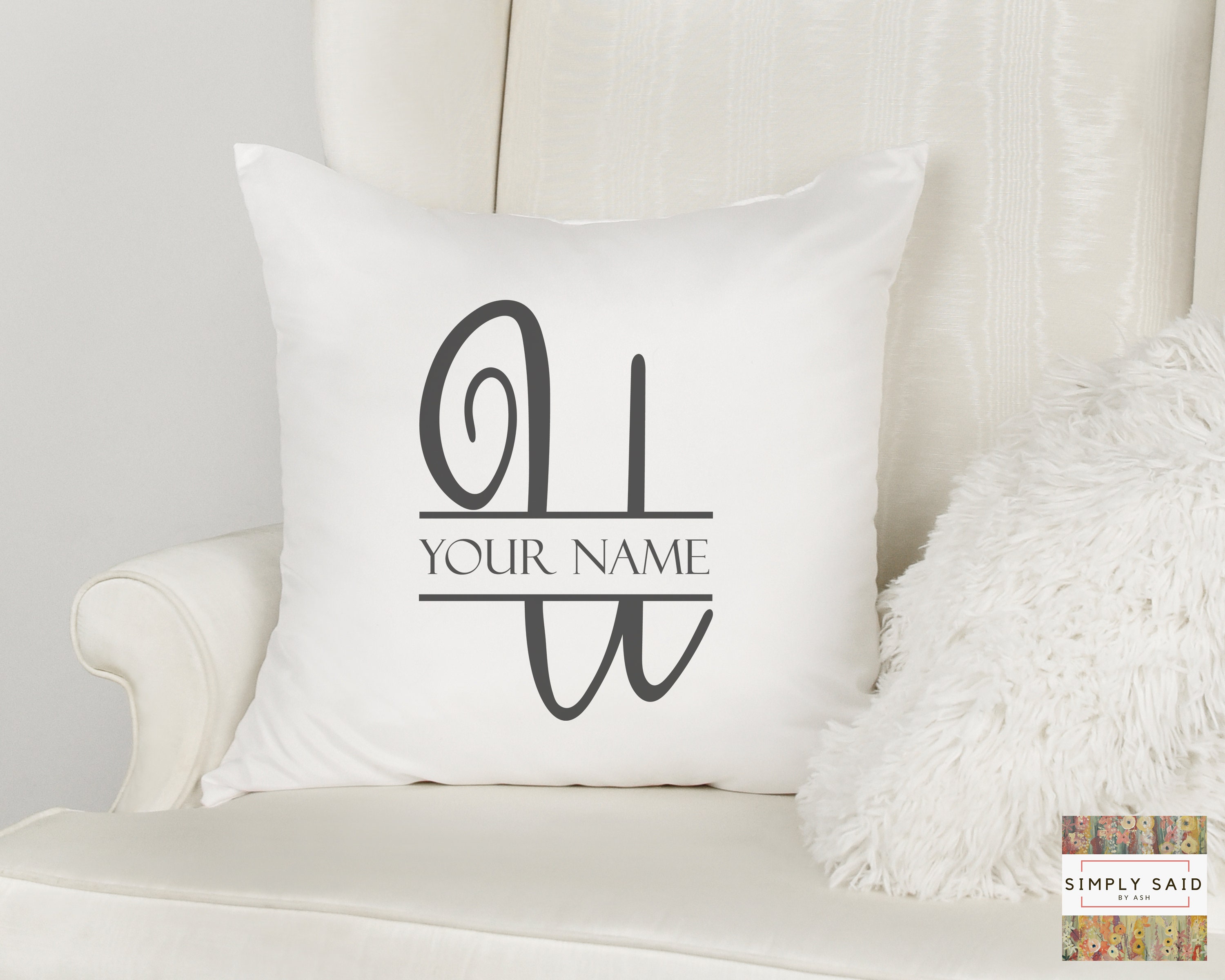 Split Letter U Svg - Split Monogram U Svg - Initial U Svg - Split ...