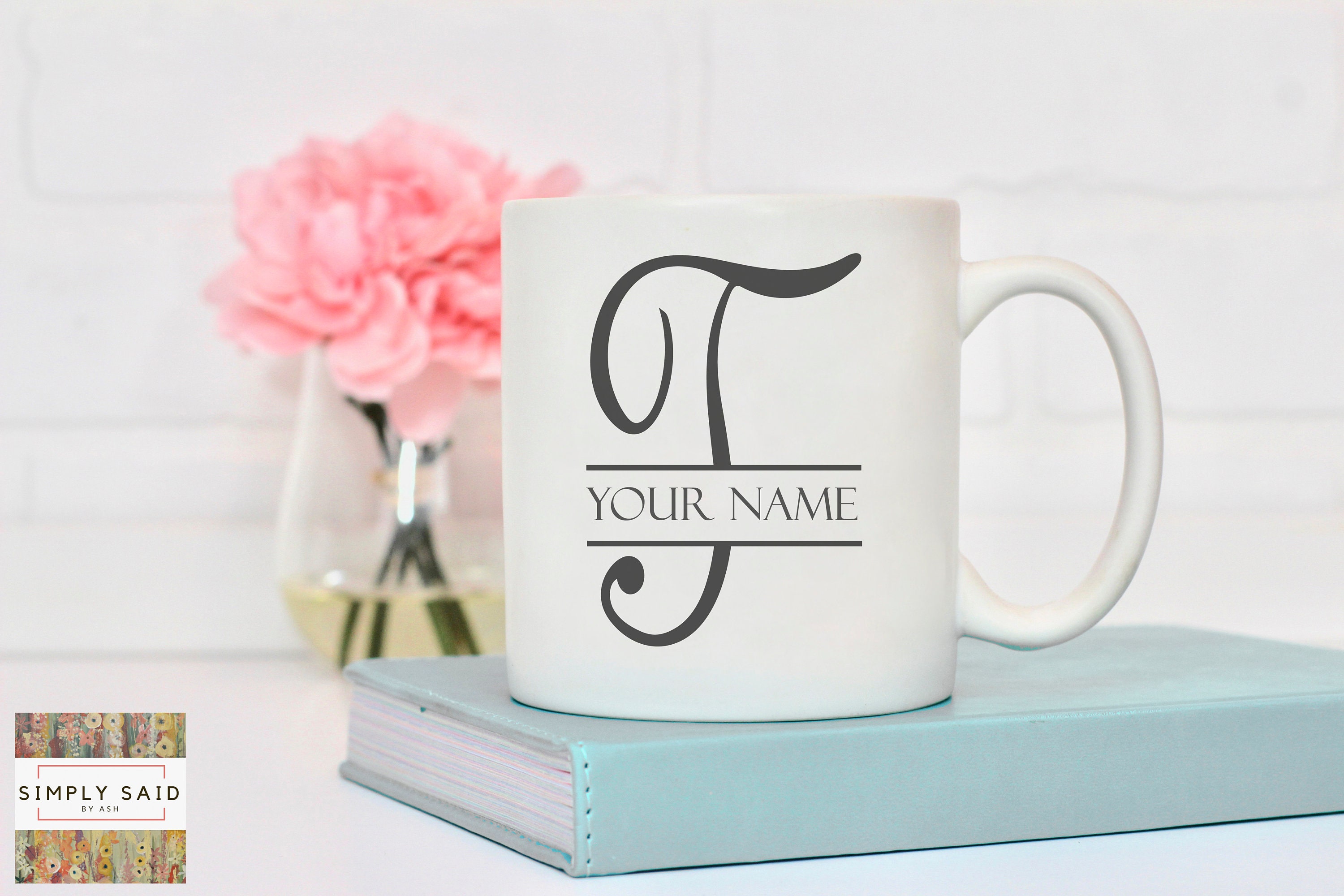 Split Letter T Svg - Split Monogram T Svg - Initial T Svg - Split ...