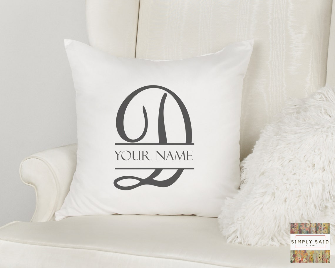 Split Letter D Svg - Split Monogram D Svg - Initial D Svg - Split ...