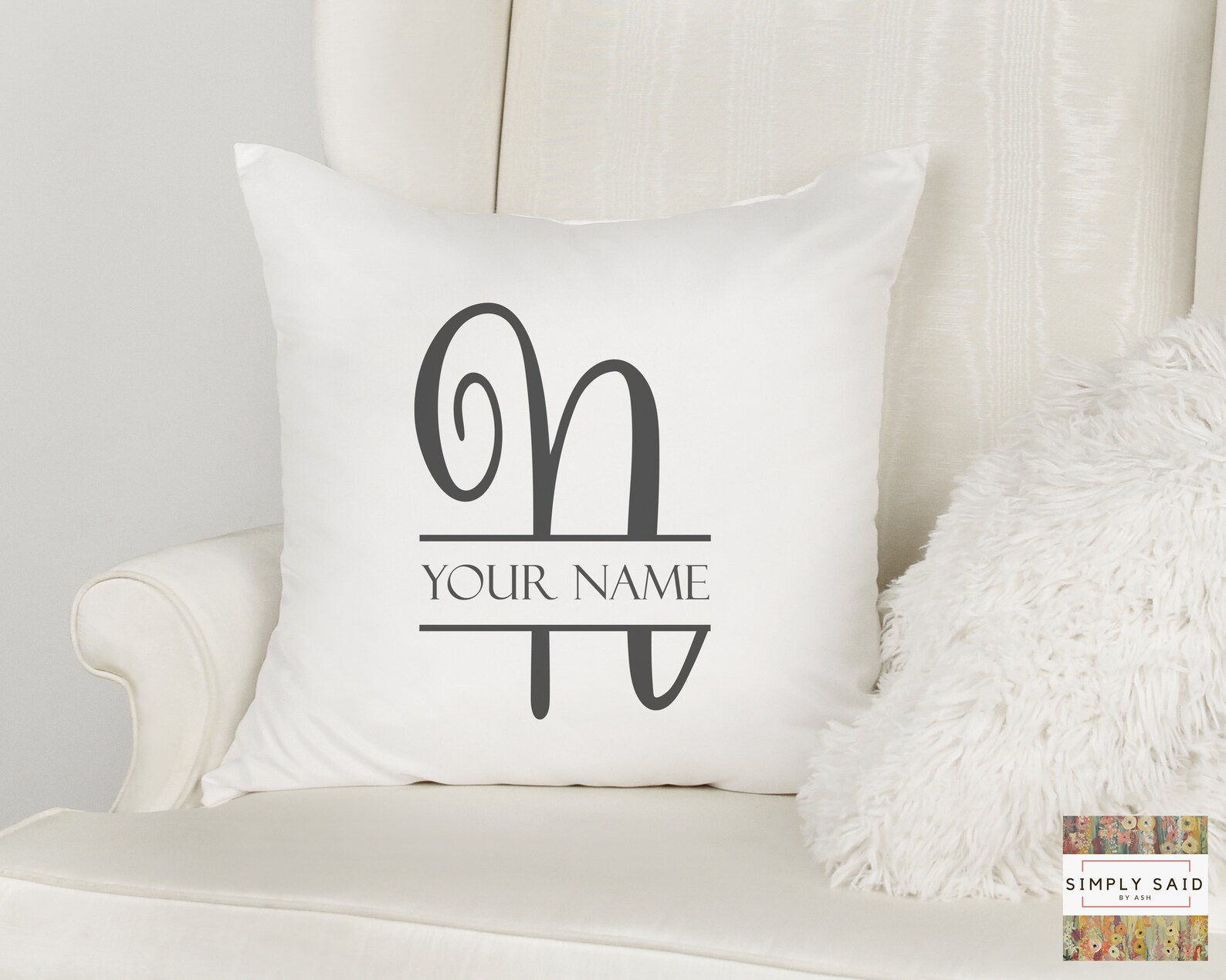 Split Letter N Svg - Split Monogram N Svg - Initial N Svg - Split ...