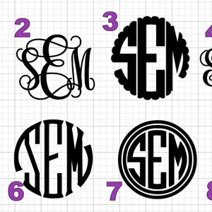 Monogram Capris Super Soft Style Free Shipping - Etsy