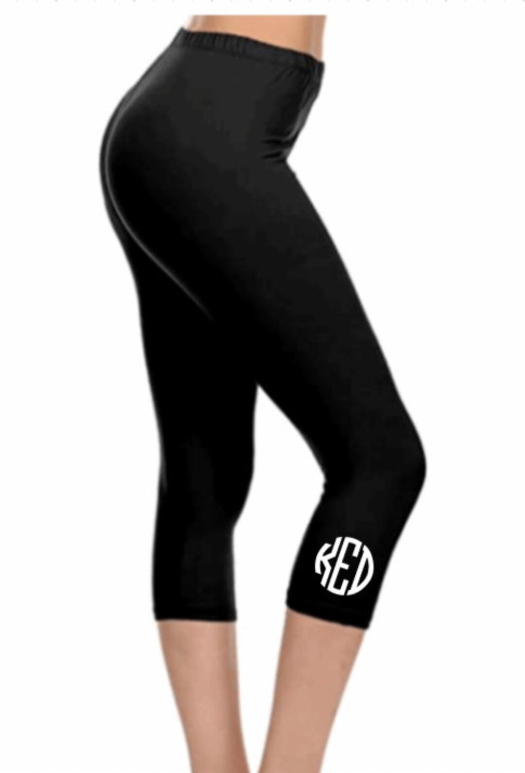 Monogram Capris Super Soft Style Free Shipping - Etsy