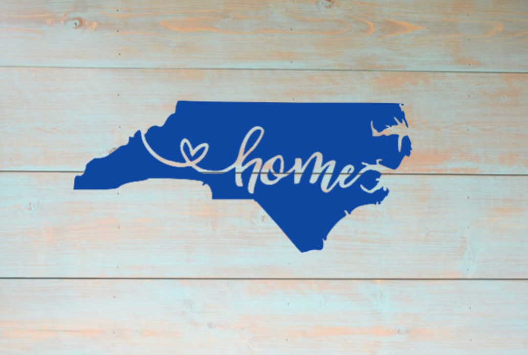 NC Home Decal- Free Shipping - Etsy