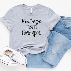 Vintage Boy Band Groupie Shirt- Free Shipping - Etsy