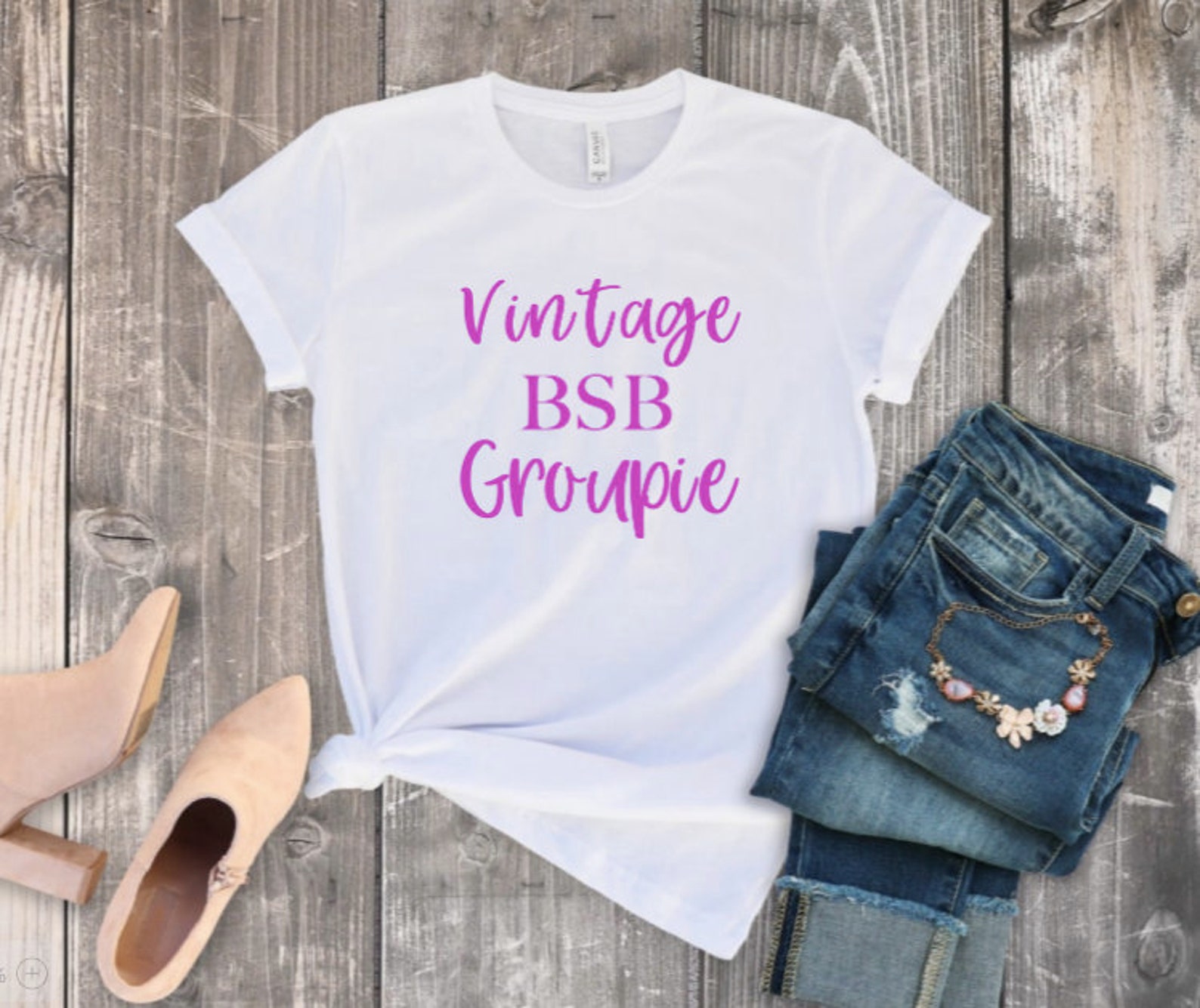 Vintage Boy Band Groupie Shirt- Free Shipping - Etsy