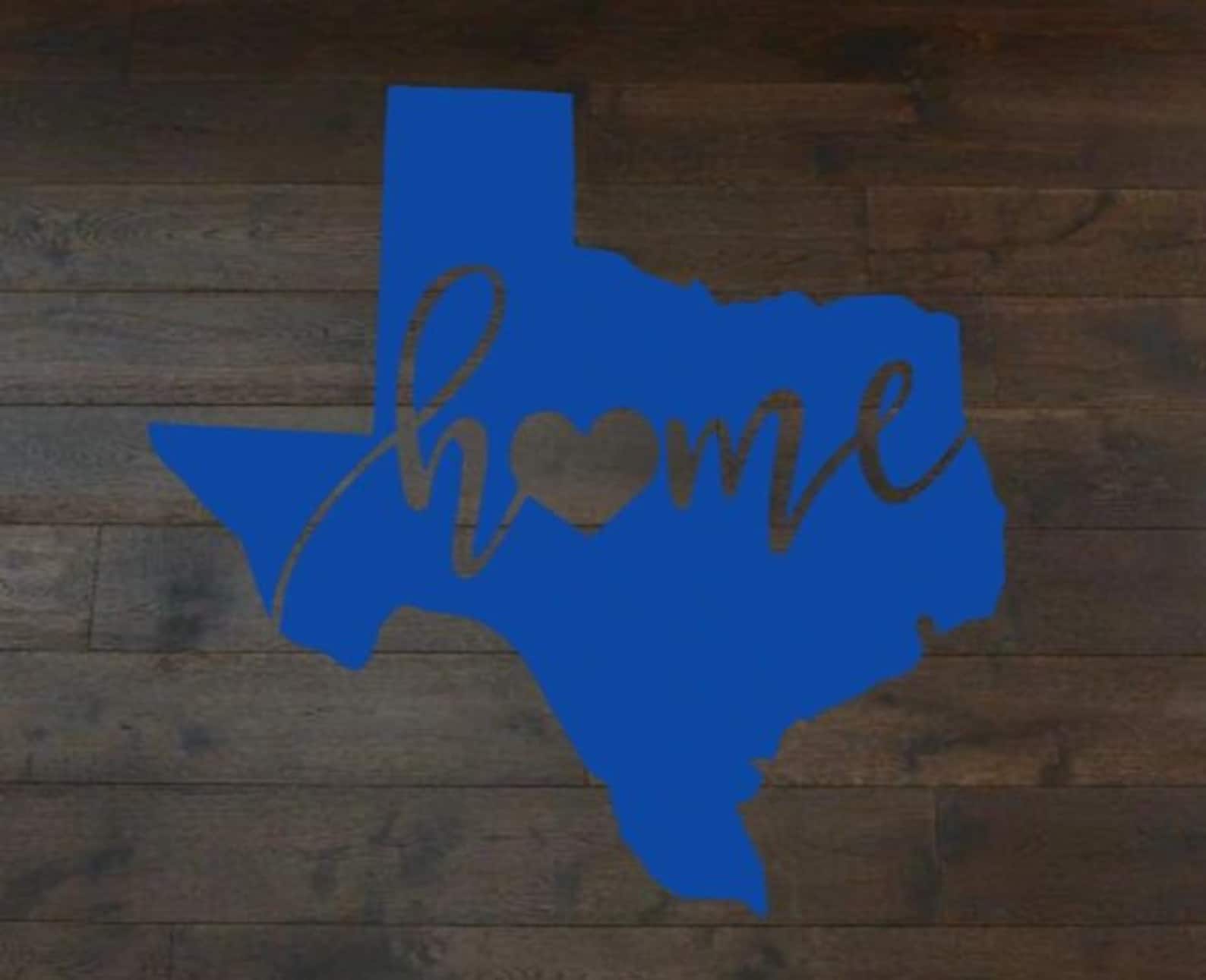 Texas Home Decal Free Shipping | Etsy