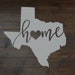 Texas Home Decal Free Shipping - Etsy