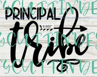 Principal Tribe Svg, School Principal Svg, Back to School Svg ...