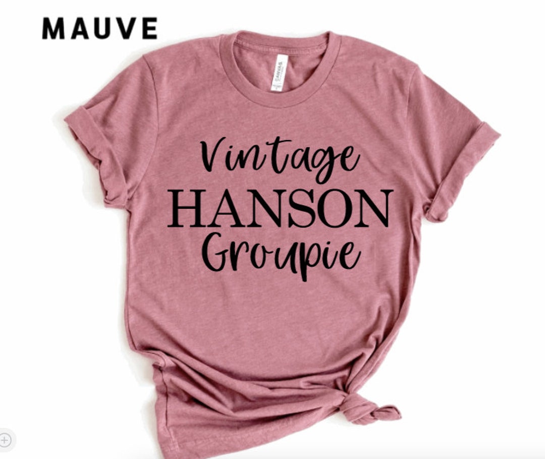 Vintage Hanson Groupie T-shirt - 90s Throwback Tee - Etsy