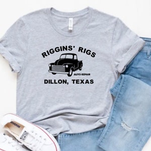 Riggins' Rigs Tshirt- Friday Night Lights- Free Shipping- Tim Riggins ...