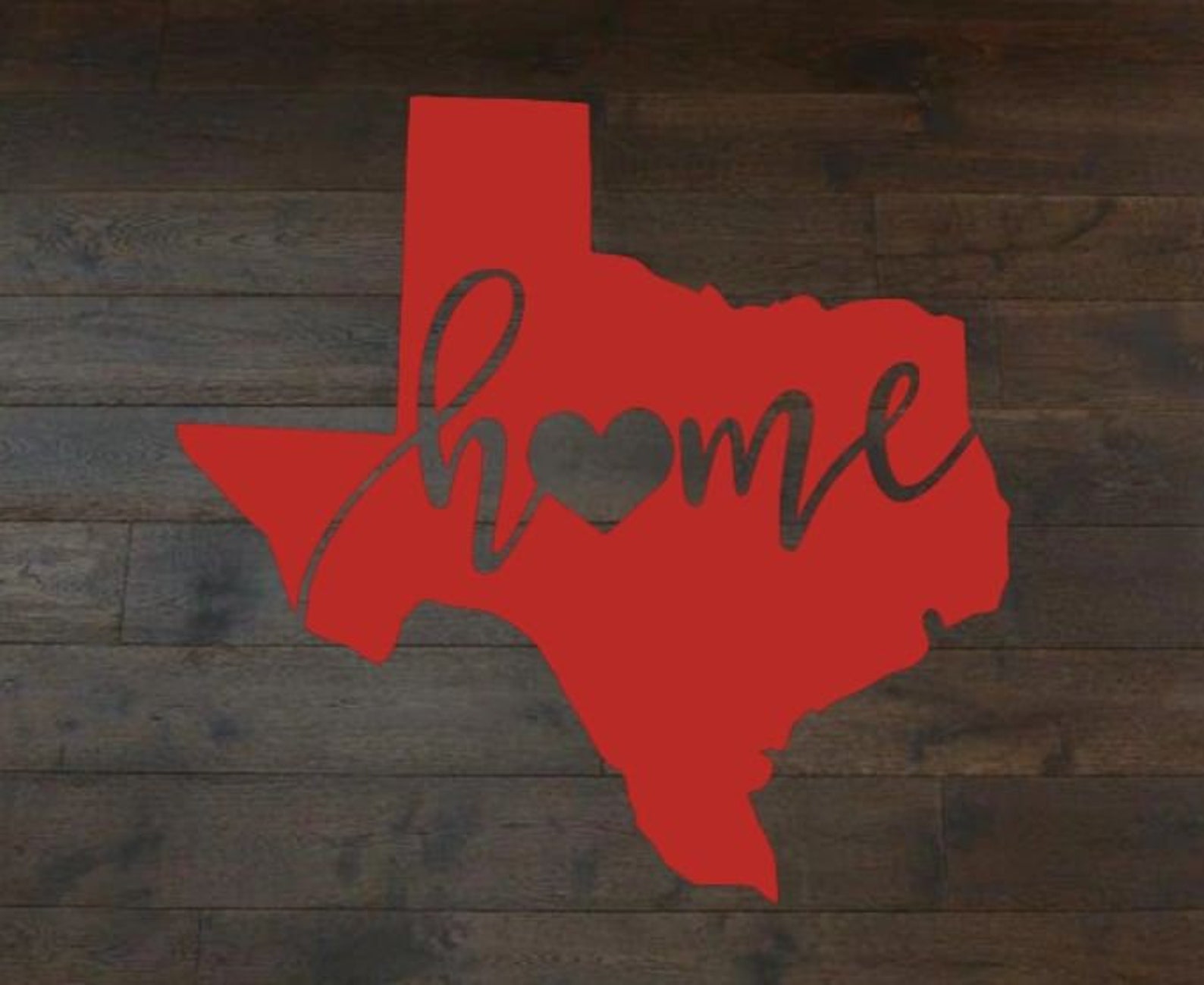 Texas Home Decal Free Shipping | Etsy
