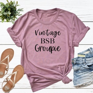 Vintage Boy Band Groupie Shirt- Free Shipping - Etsy