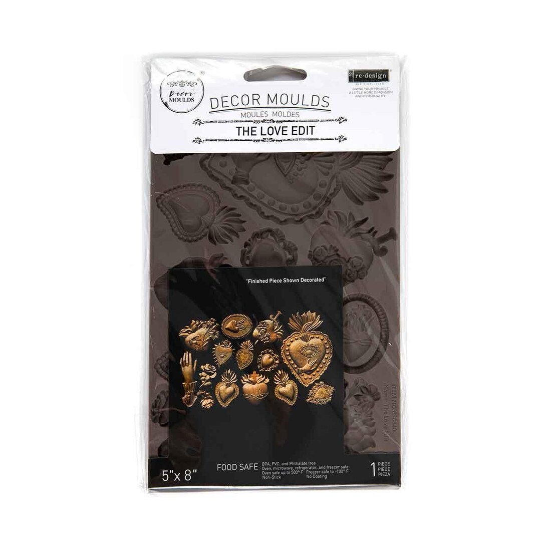 The Love Edit Decor Mould | Redesign With Prima Mould - Silicone Decor ...